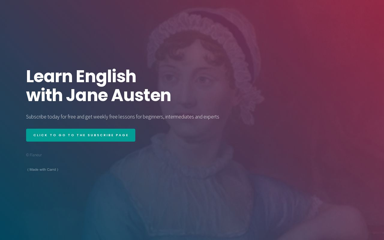 Learn English with Jane Austen